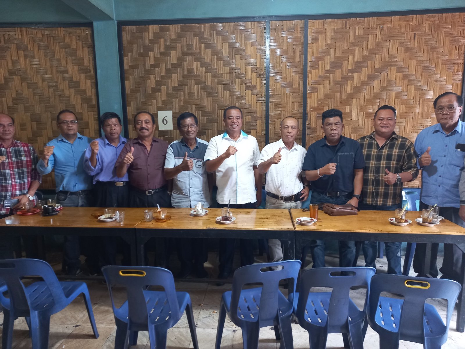 Bacalon Bupati Karo Antonius Ginting Ngopi Bareng dengan PWI Karo ...